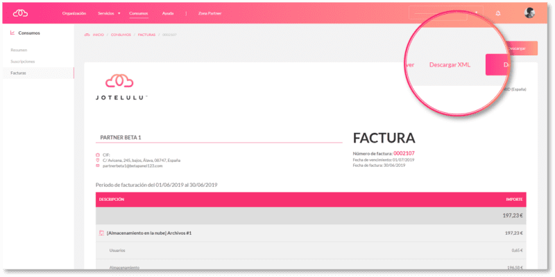 Facturas, ahora en formato XML - Plenit